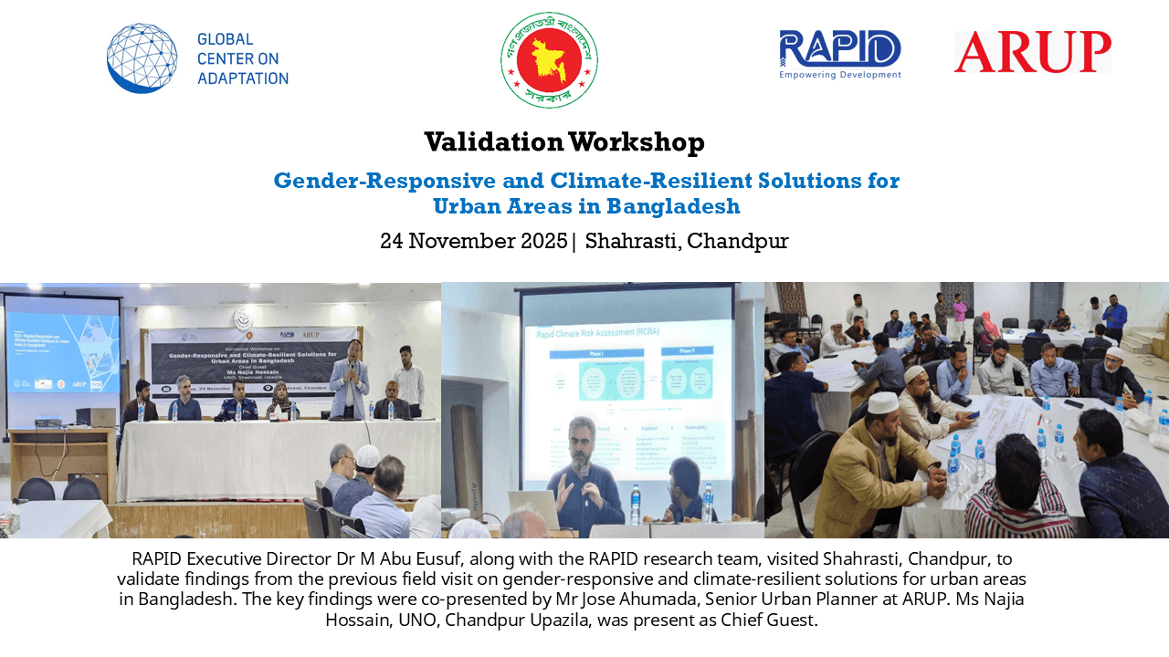 Research and Policy Integration for Development - RAPID - RAPID Bangladesh